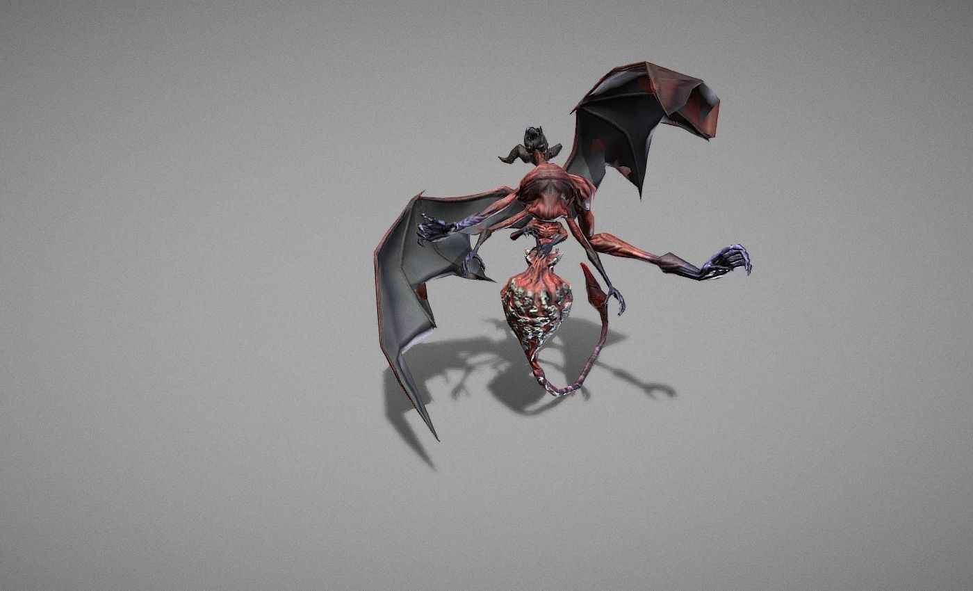 3D model Lesser Demon Myth VR / AR / low-poly | CGTrader