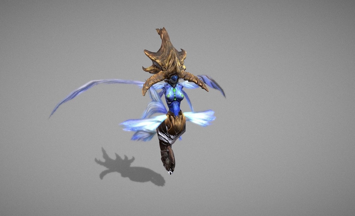 3D model Spirit Spirit Fairy VR / AR / low-poly | CGTrader