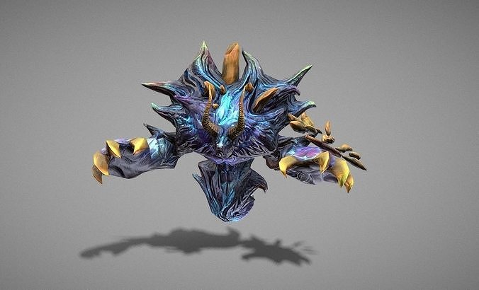 3D model Spirit Golem VR / AR / low-poly | CGTrader