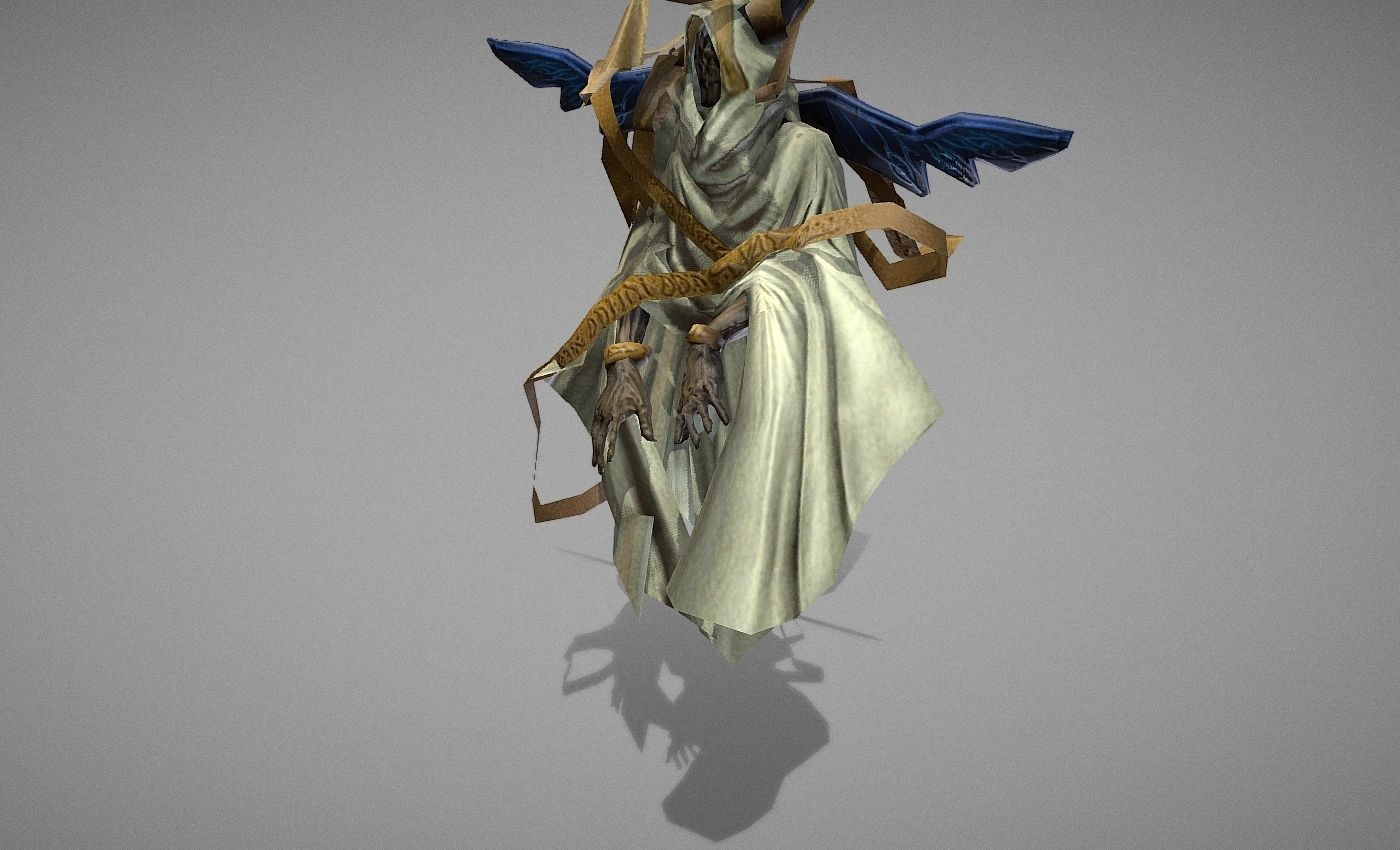 3D model Guardian Necromancer VR / AR / low-poly | CGTrader