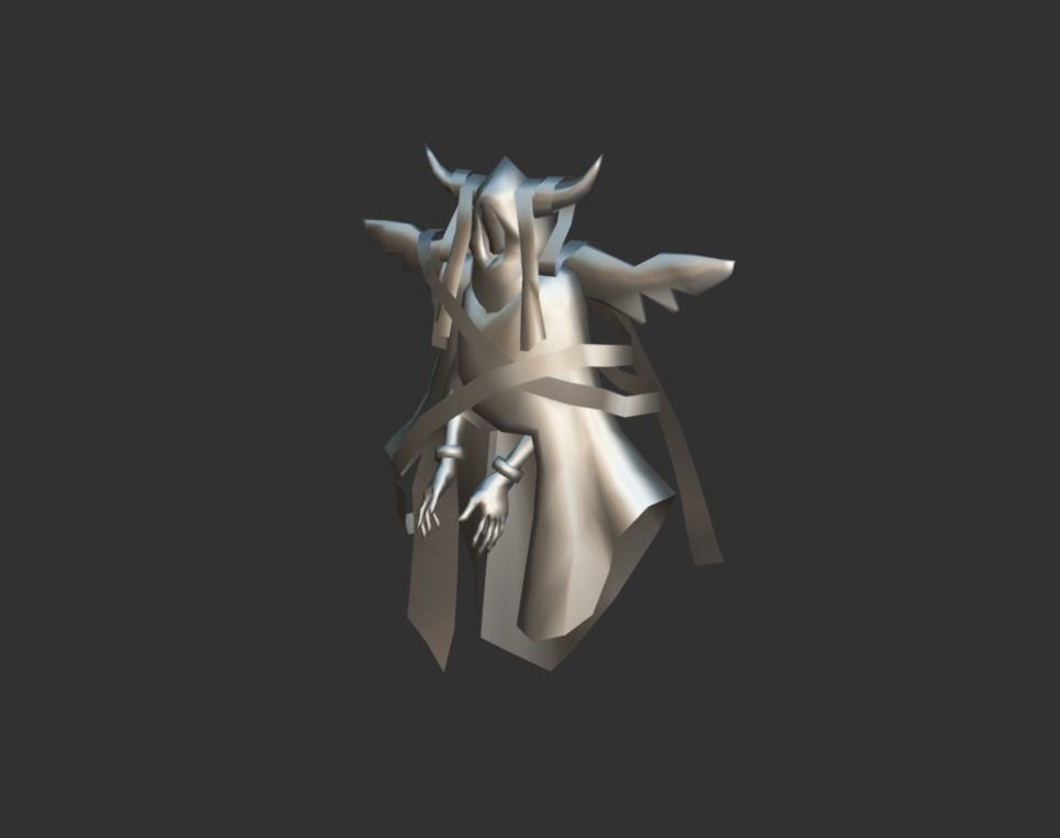 3D model Guardian Necromancer VR / AR / low-poly | CGTrader