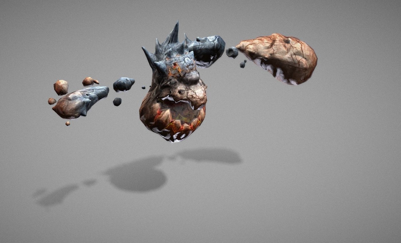 3D model Rock Giant VR / AR / low-poly | CGTrader