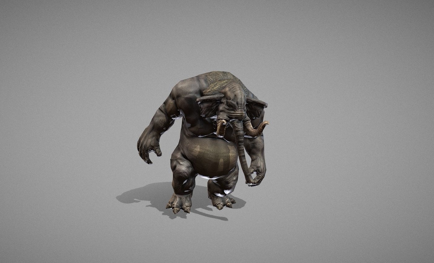 3D model Elephant Myth Myth VR / AR / low-poly | CGTrader