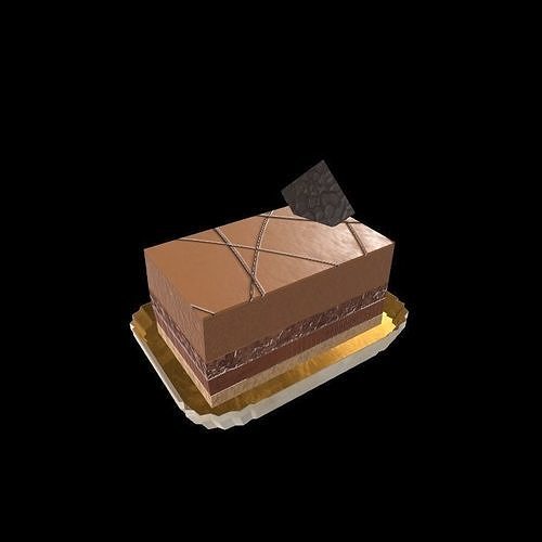 chocolate mouse 3D model | CGTrader