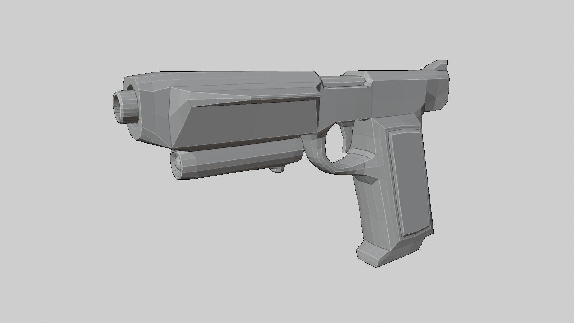Sci-Fi Aviator-MQ12 Handgun 3D model 3D printable | CGTrader