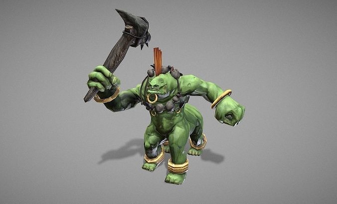 3D model Chieftain Myth VR / AR / low-poly | CGTrader