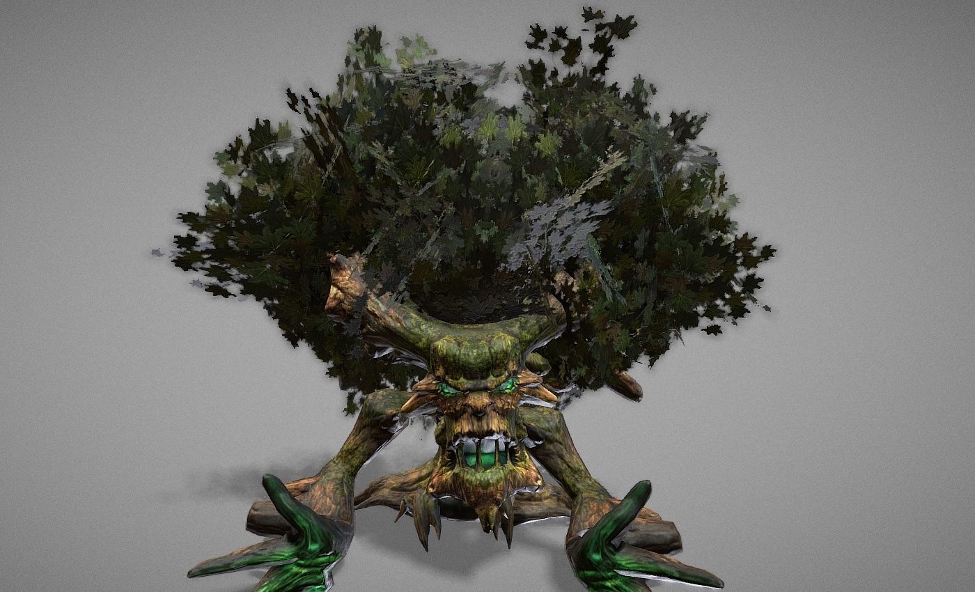 3D model Ent Chieftain Myth VR / AR / low-poly | CGTrader