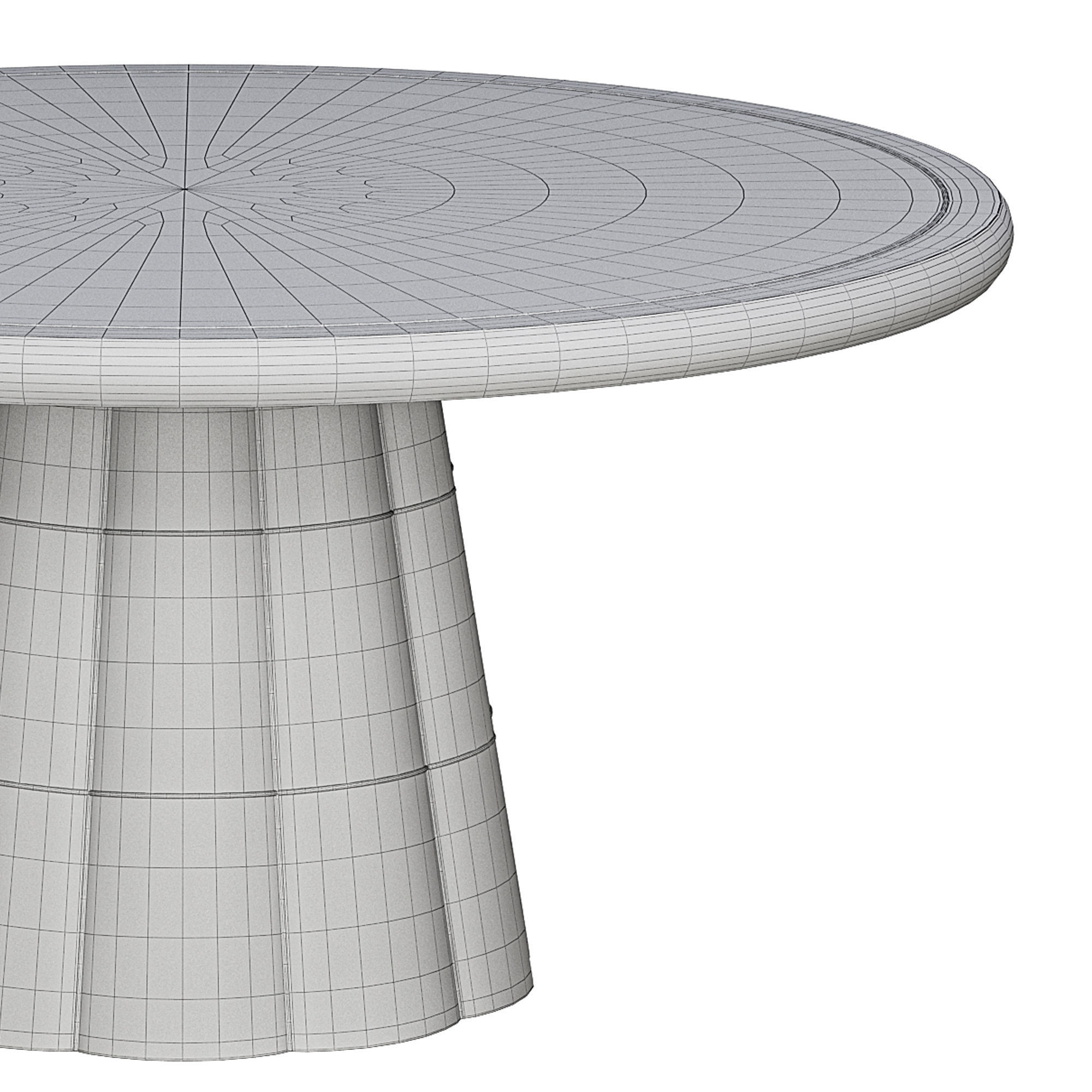 PETAL DINING TABLE by baker 3D model | CGTrader