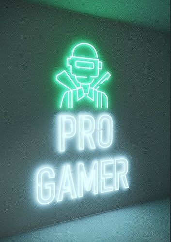 Neon lights free 3D model | CGTrader