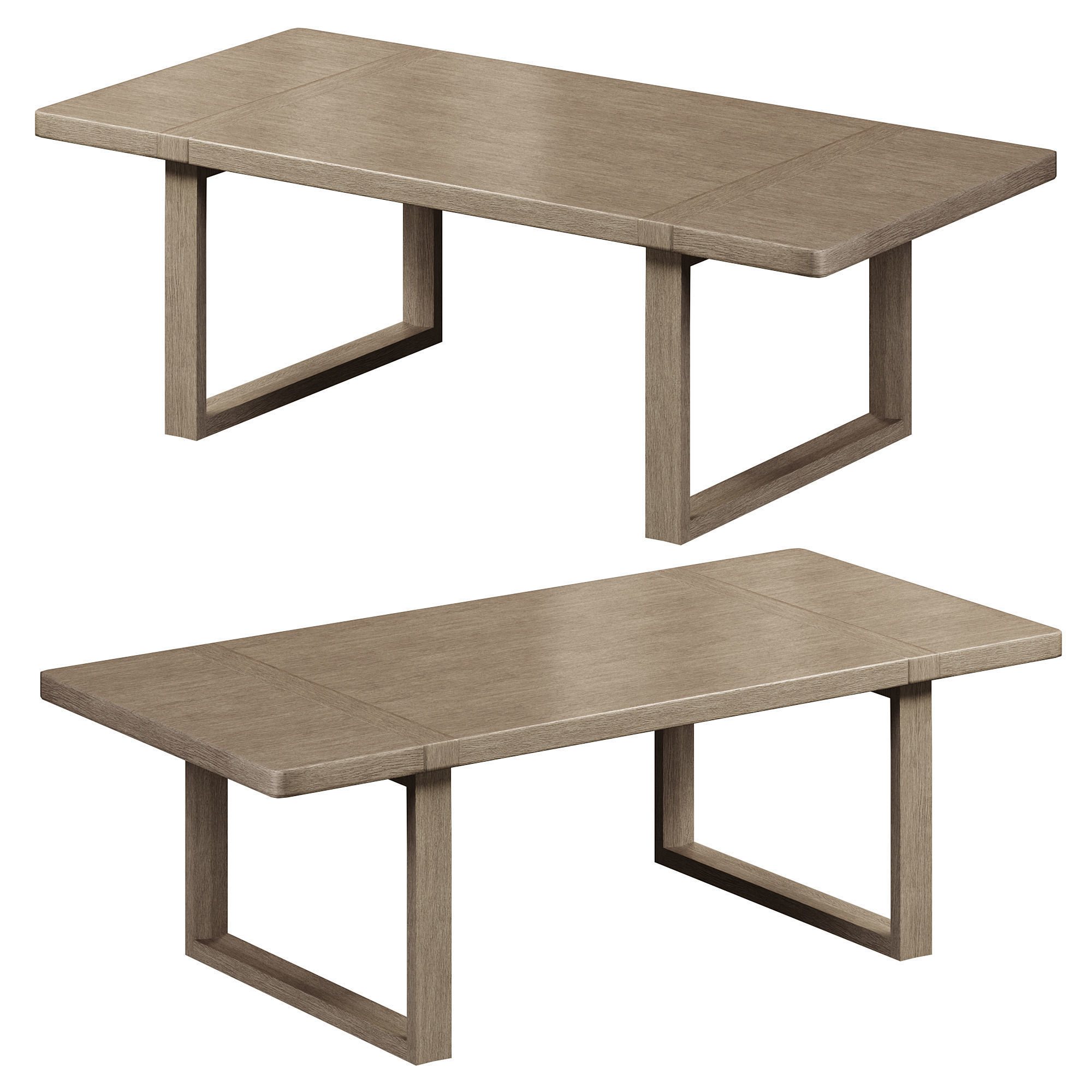 HORIZON DINING TABLE 3D model | CGTrader