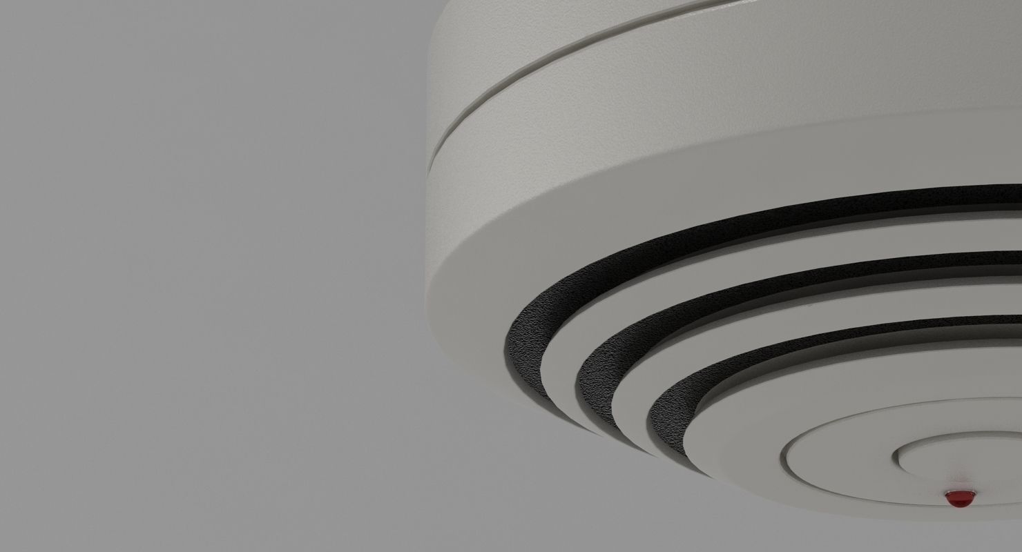 Smoke Detector 3D model | CGTrader