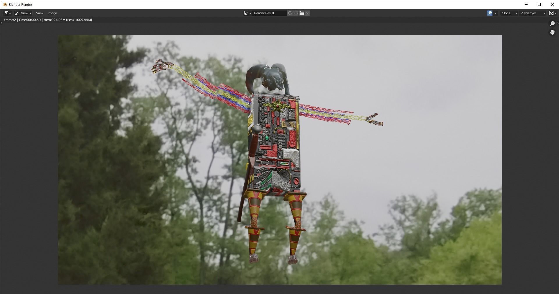 Fantasy creature free 3D model rigged | CGTrader