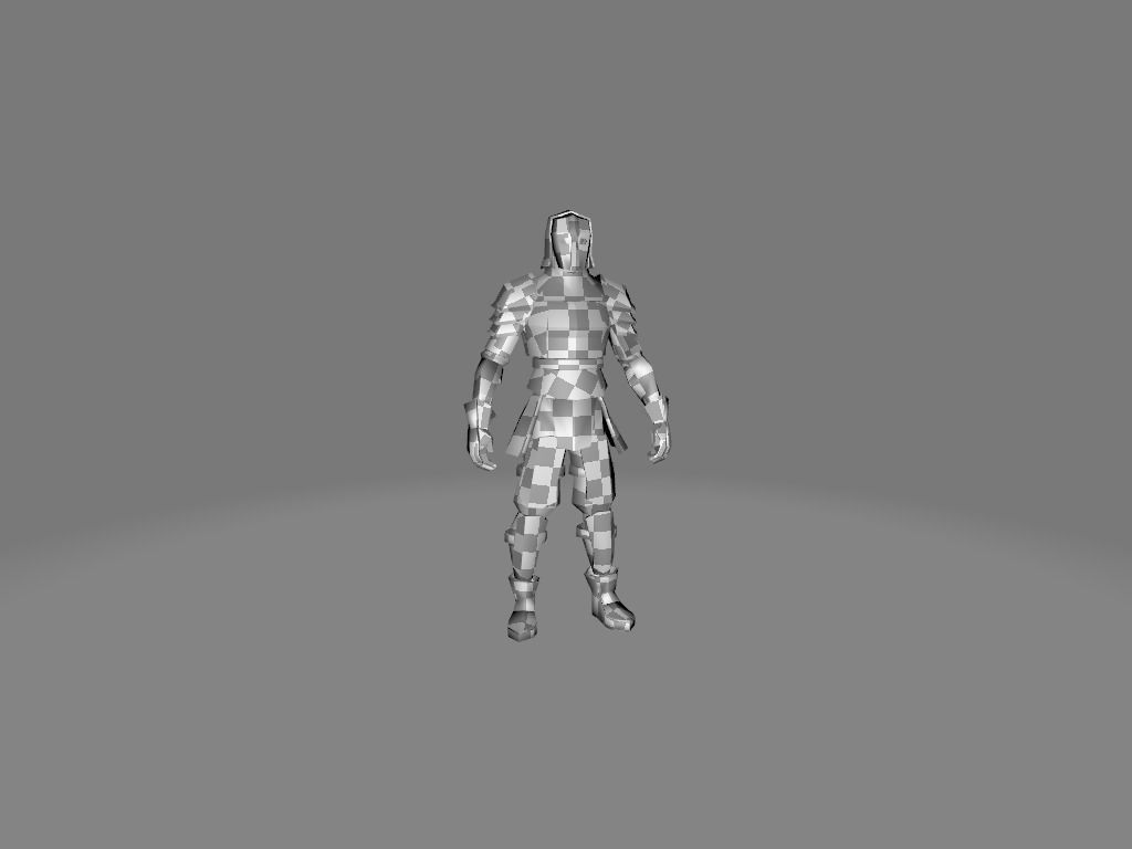 3D model Low Poly Knight Armor VR / AR / low-poly | CGTrader