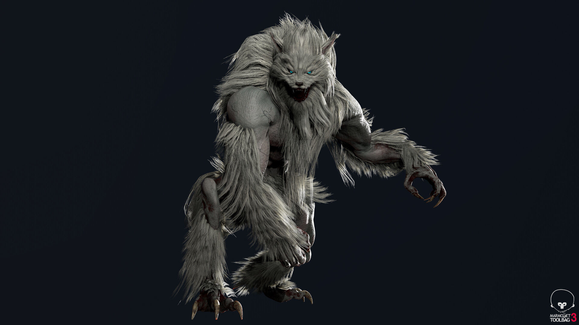 3D model werewolf VR / AR / low-poly | CGTrader