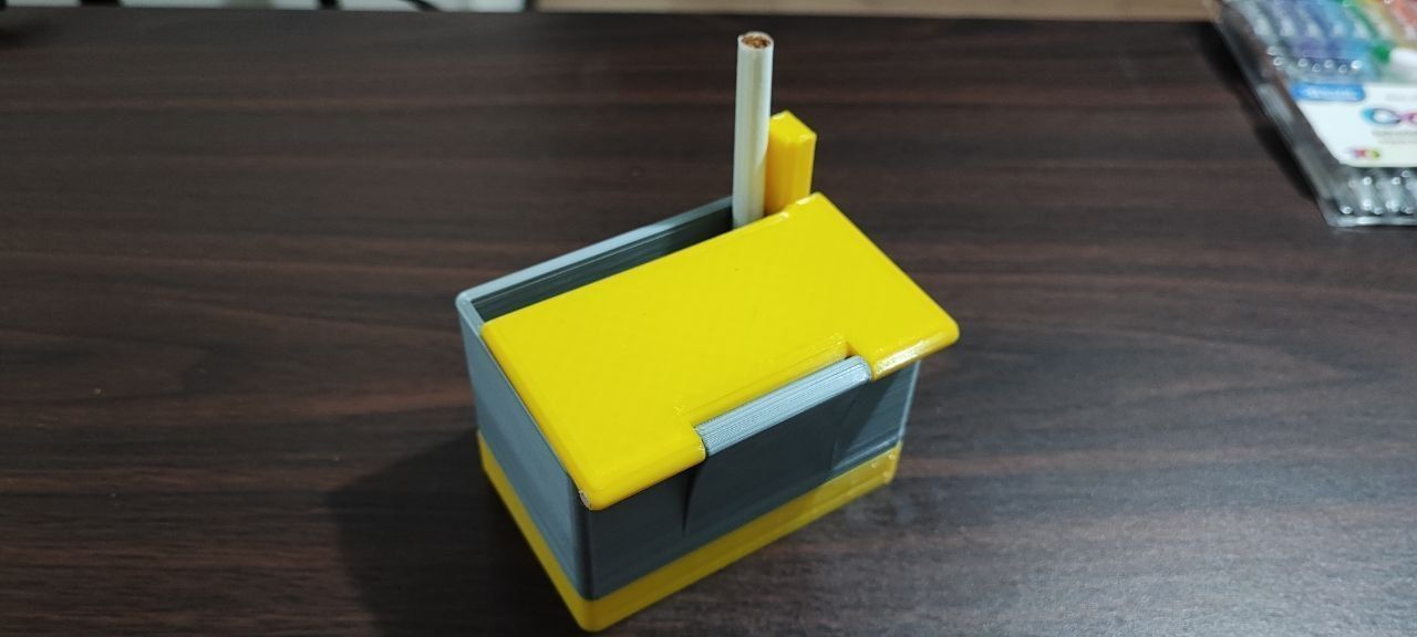 CIGARETTE DISPENSER BOX 3D model 3D printable | CGTrader