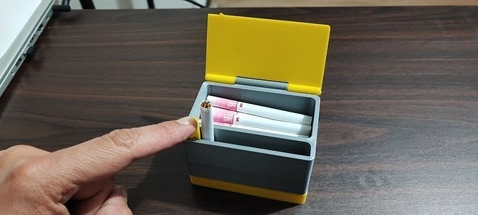 CIGARETTE DISPENSER BOX 3D model 3D printable | CGTrader