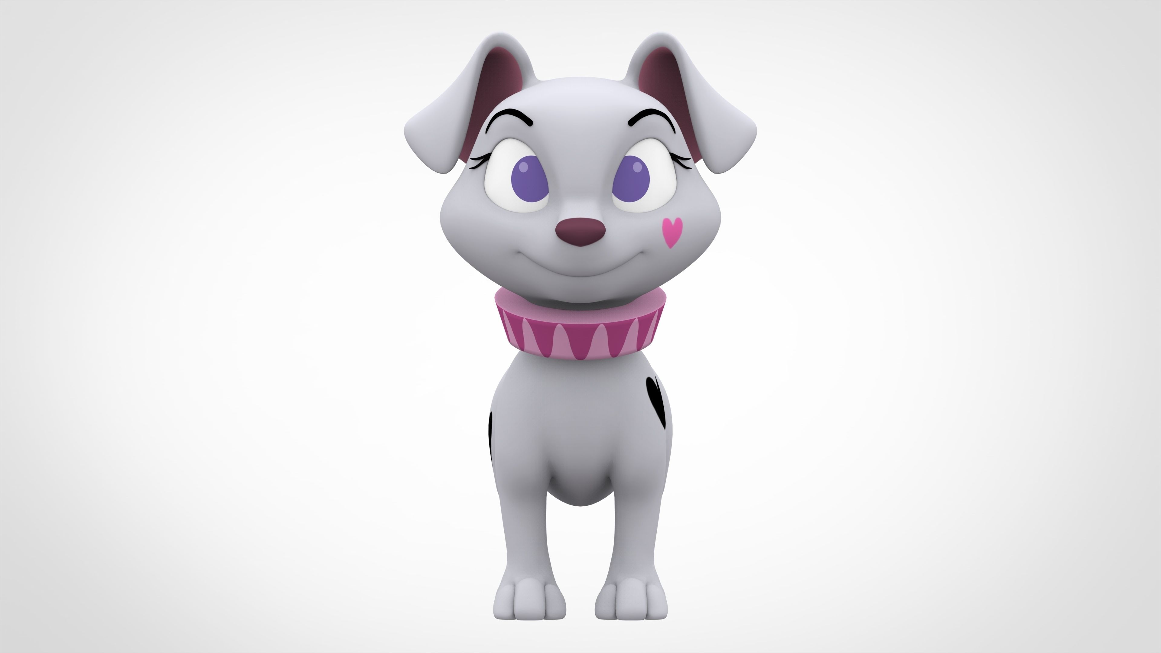 3D model Rebecca VR / AR / low-poly | CGTrader