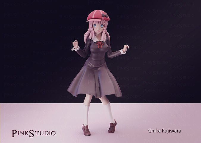 Kaguya-sama Love Is War - Chika Fujiwara 3D model 3D printable | CGTrader