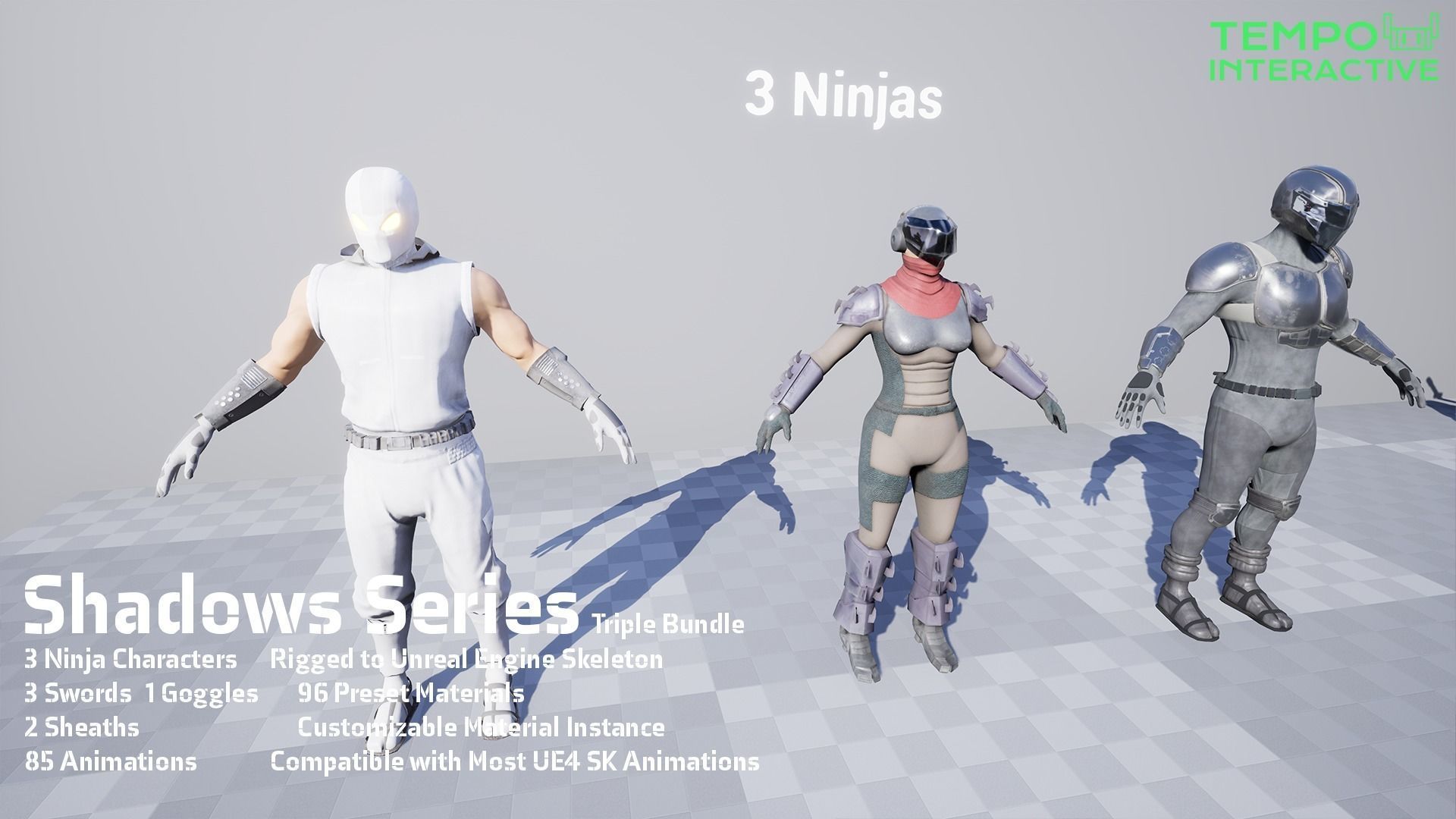 3D model Shadow Series Pack VR / AR / low-poly | CGTrader