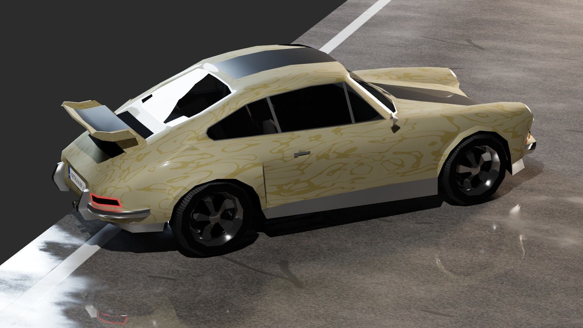 3D model Porsche 911 1st gen VR / AR / low-poly | CGTrader