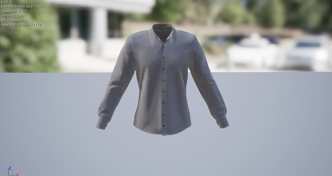 3D model Shirt floating in water VR / AR / low-poly | CGTrader