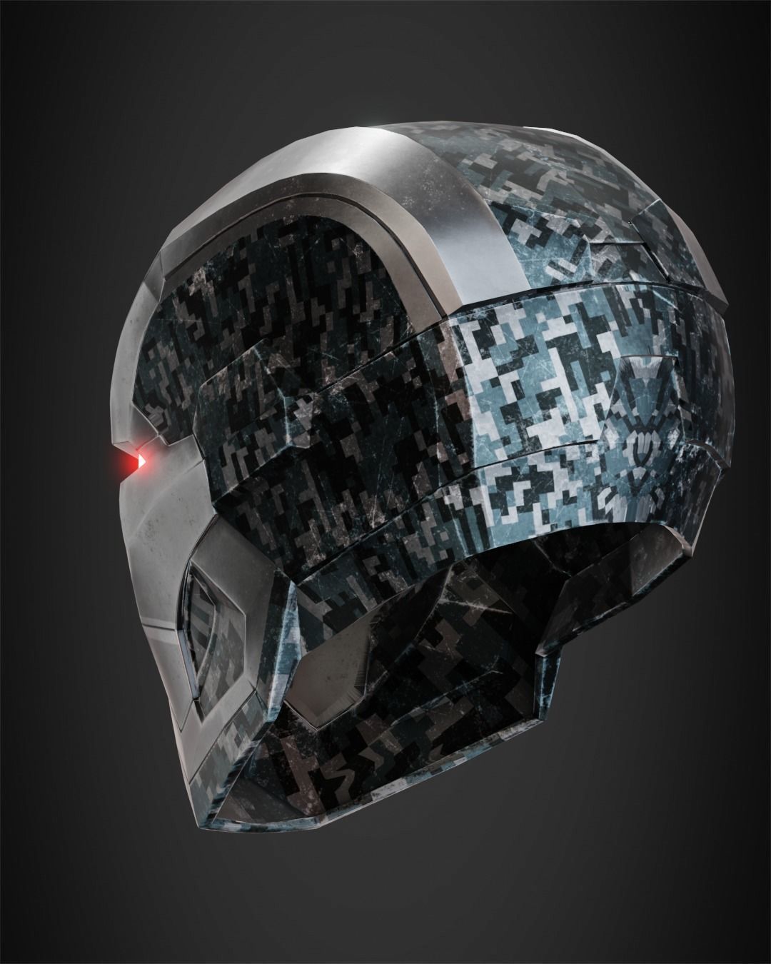 War Machine Helmet for Cosplay 3D model 3D printable | CGTrader