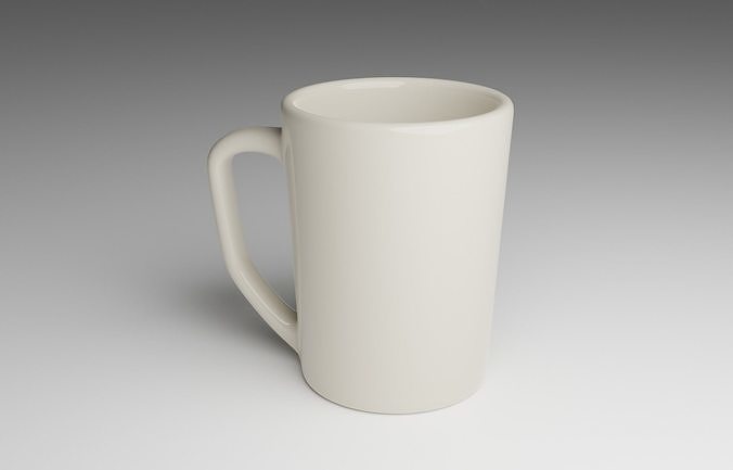 Ceramic Mug free 3D model | CGTrader