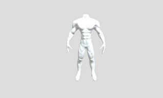 Human Body Cartoon 3D model | CGTrader