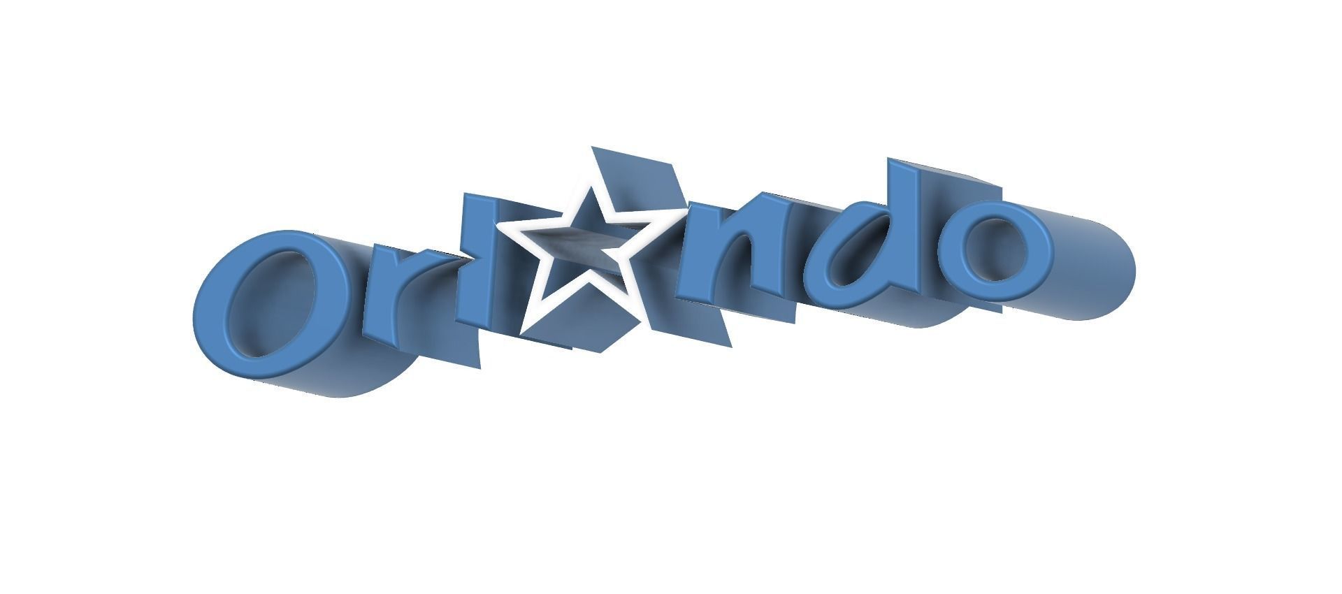 Orlando Magic Stand Logo 3D model 3D printable | CGTrader
