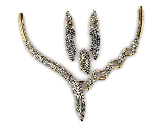 Necklaces 3D model 3D printable | CGTrader