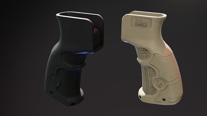 3D model CAA G47 pistol grip VR / AR / low-poly | CGTrader