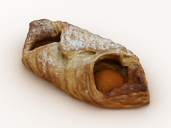 3D model Pastry 001 VR / AR / low-poly | CGTrader