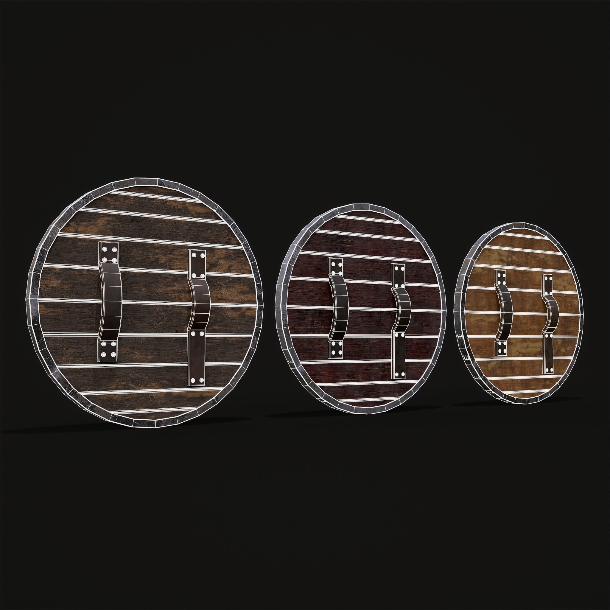 3D model Nordic Sleipnir Shield VR / AR / low-poly | CGTrader
