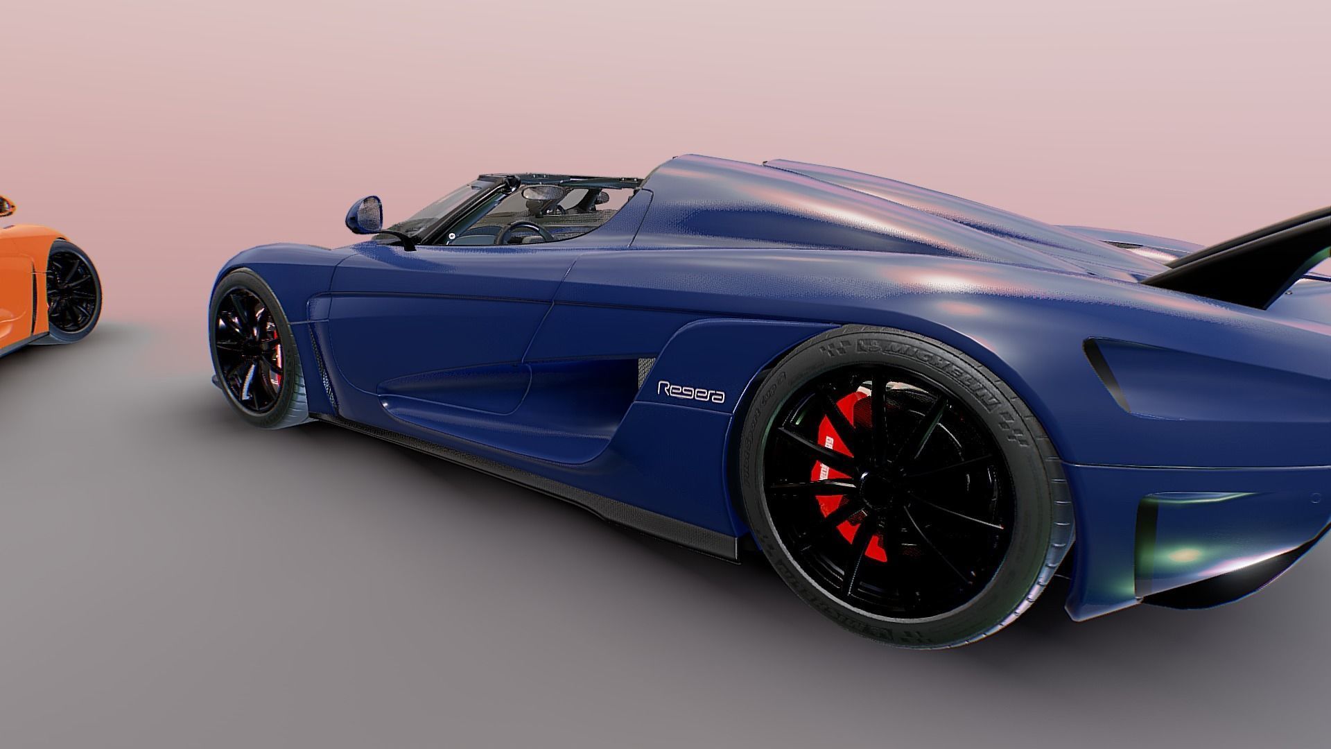 Regera pack 3D model rigged | CGTrader