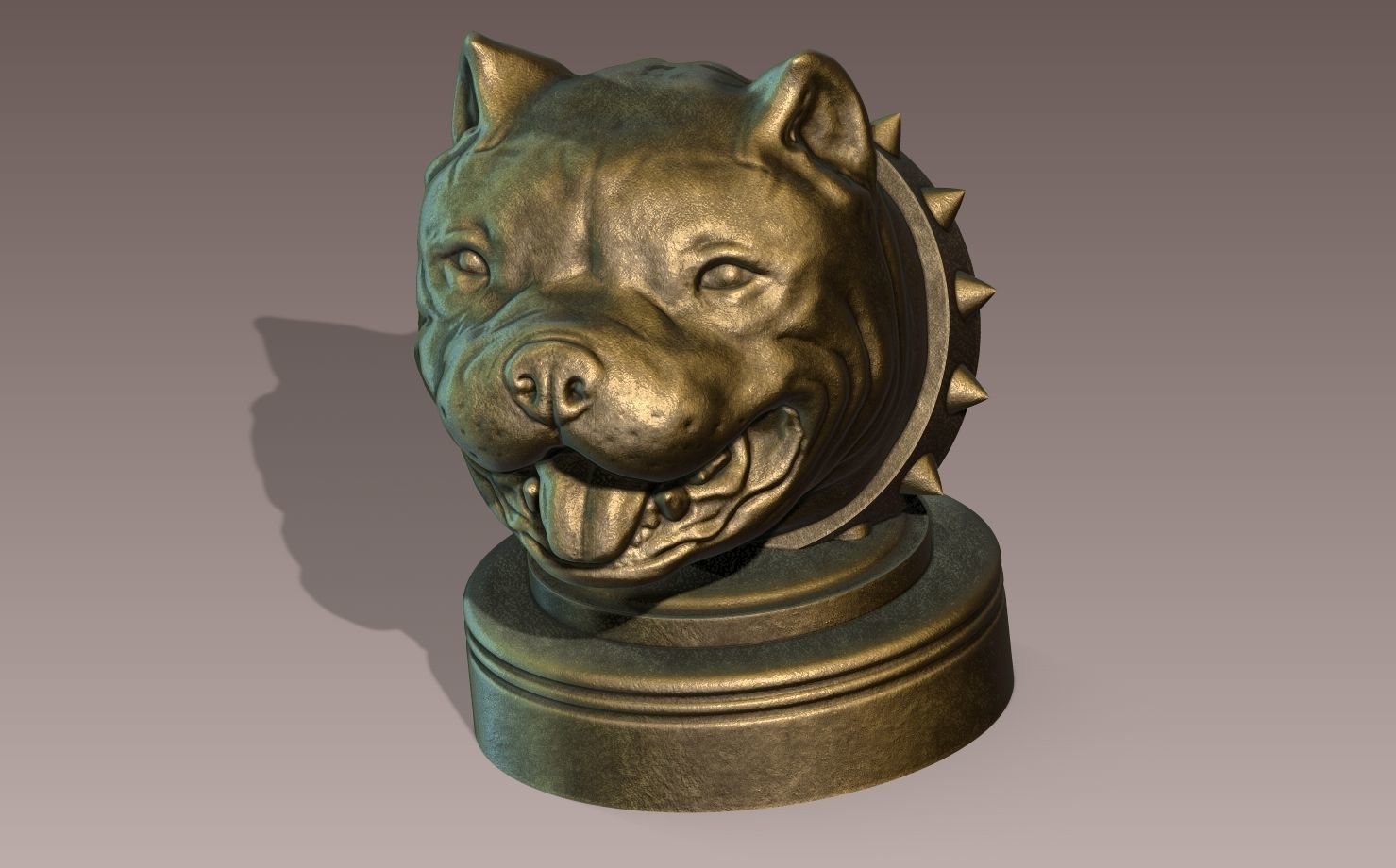 American Bully 3D model 3D printable | CGTrader