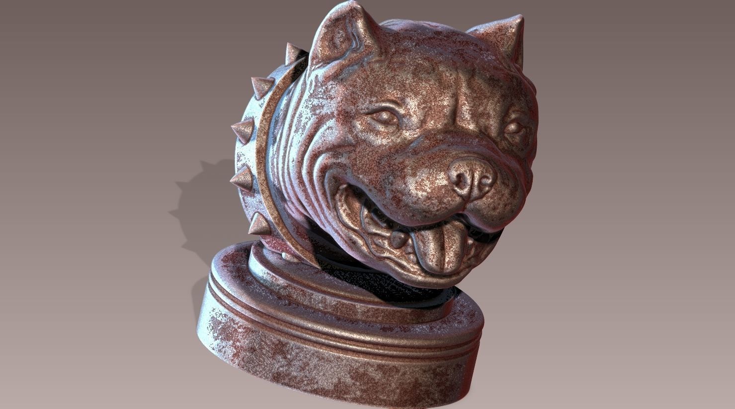 American Bully 3D model 3D printable | CGTrader