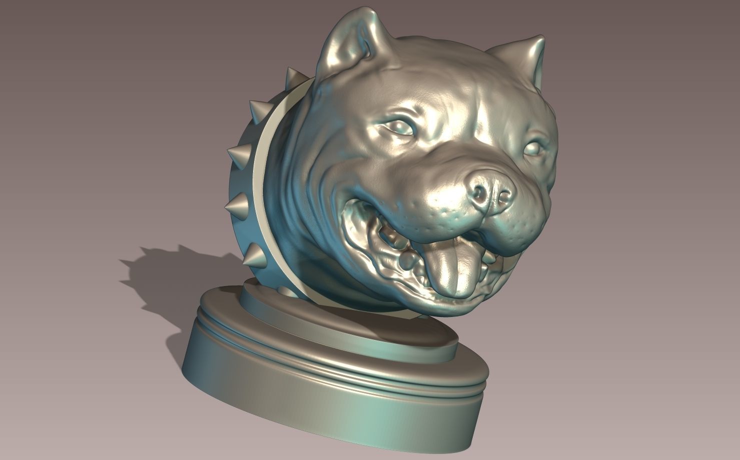 American Bully 3D model 3D printable | CGTrader