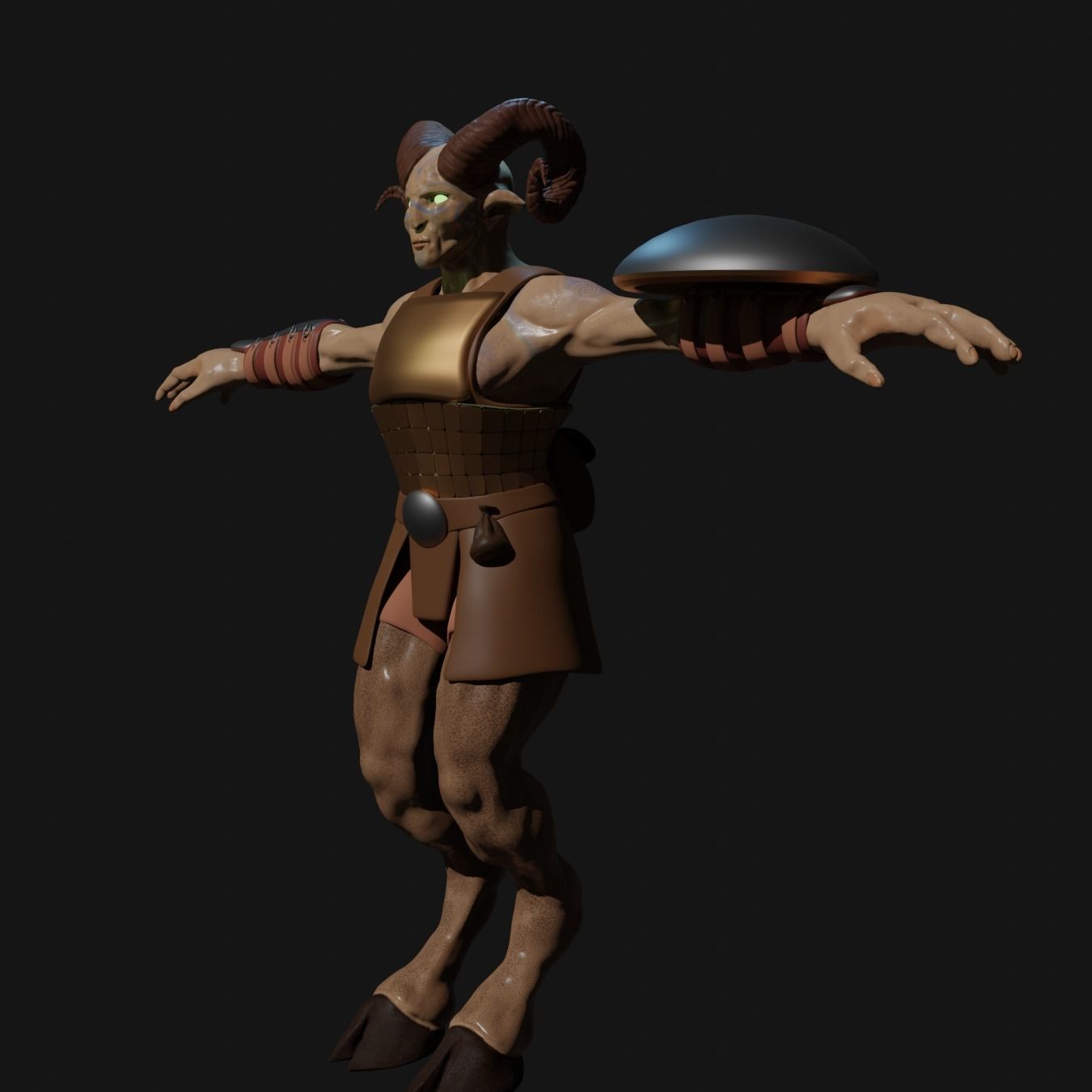 Satyr Character 3D model | CGTrader