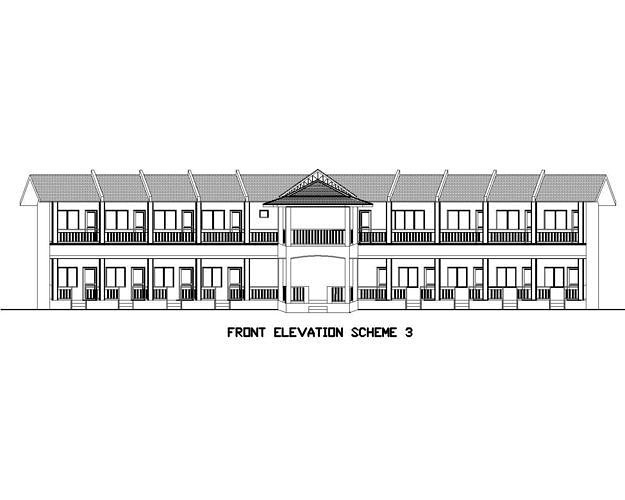 Restaurant plan and section 3D model 3D printable | CGTrader