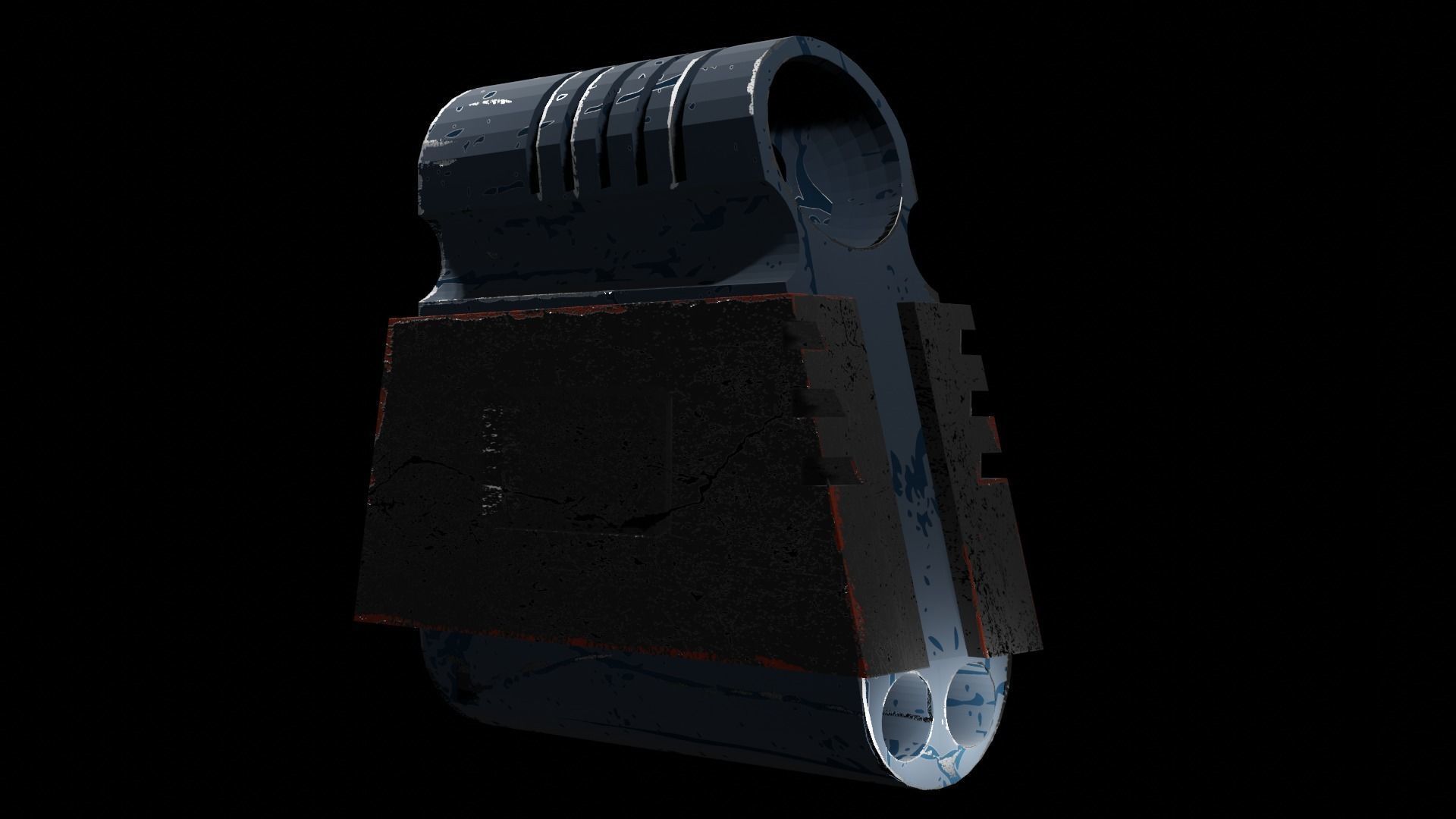 3D model Metal game-ready prop VR / AR / low-poly | CGTrader