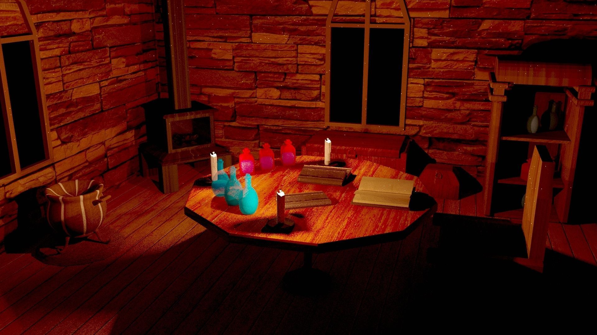 Wizard Room 3D model | CGTrader