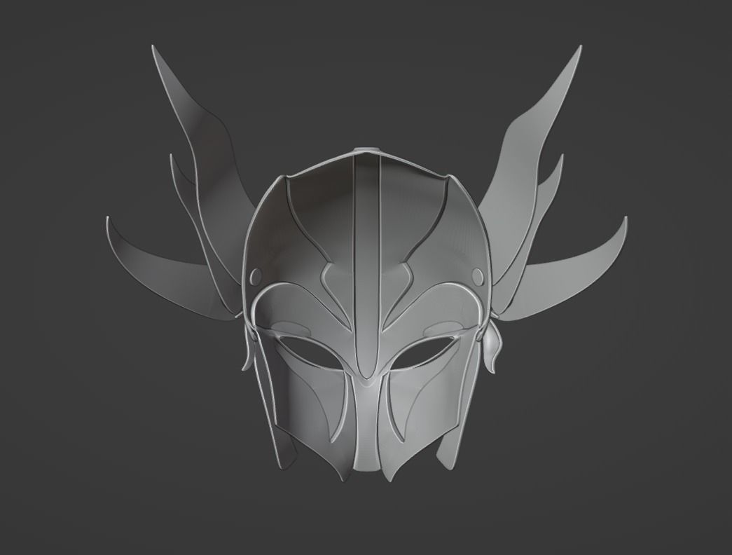 Predator Valkyrie mask 3D model 3D printable | CGTrader