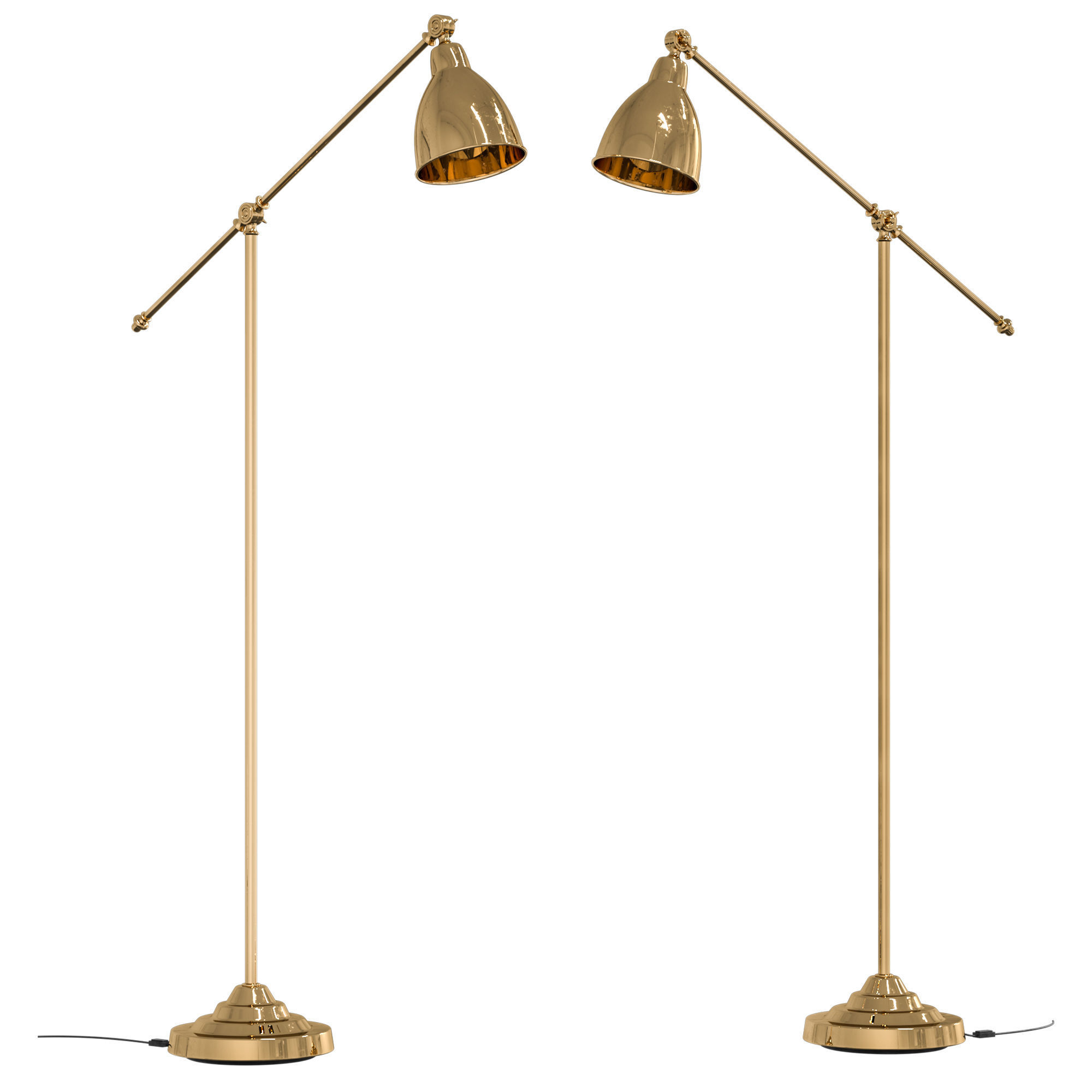 IKEA - BAROMETER BAROMETER Floor lamp reading light 3D model | CGTrader