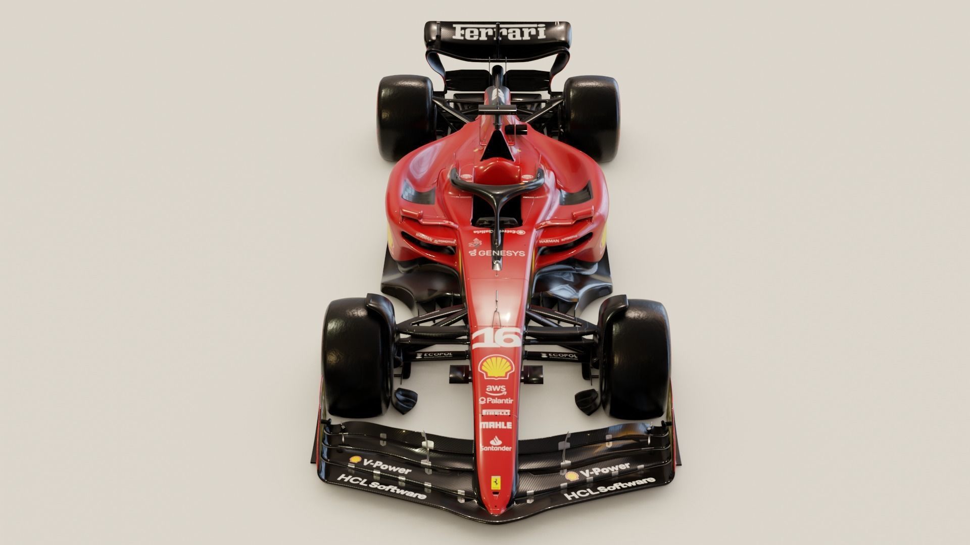 Ferrari SF-23 2023 Charles Leclerc Rigged 3D model 3D model rigged ...