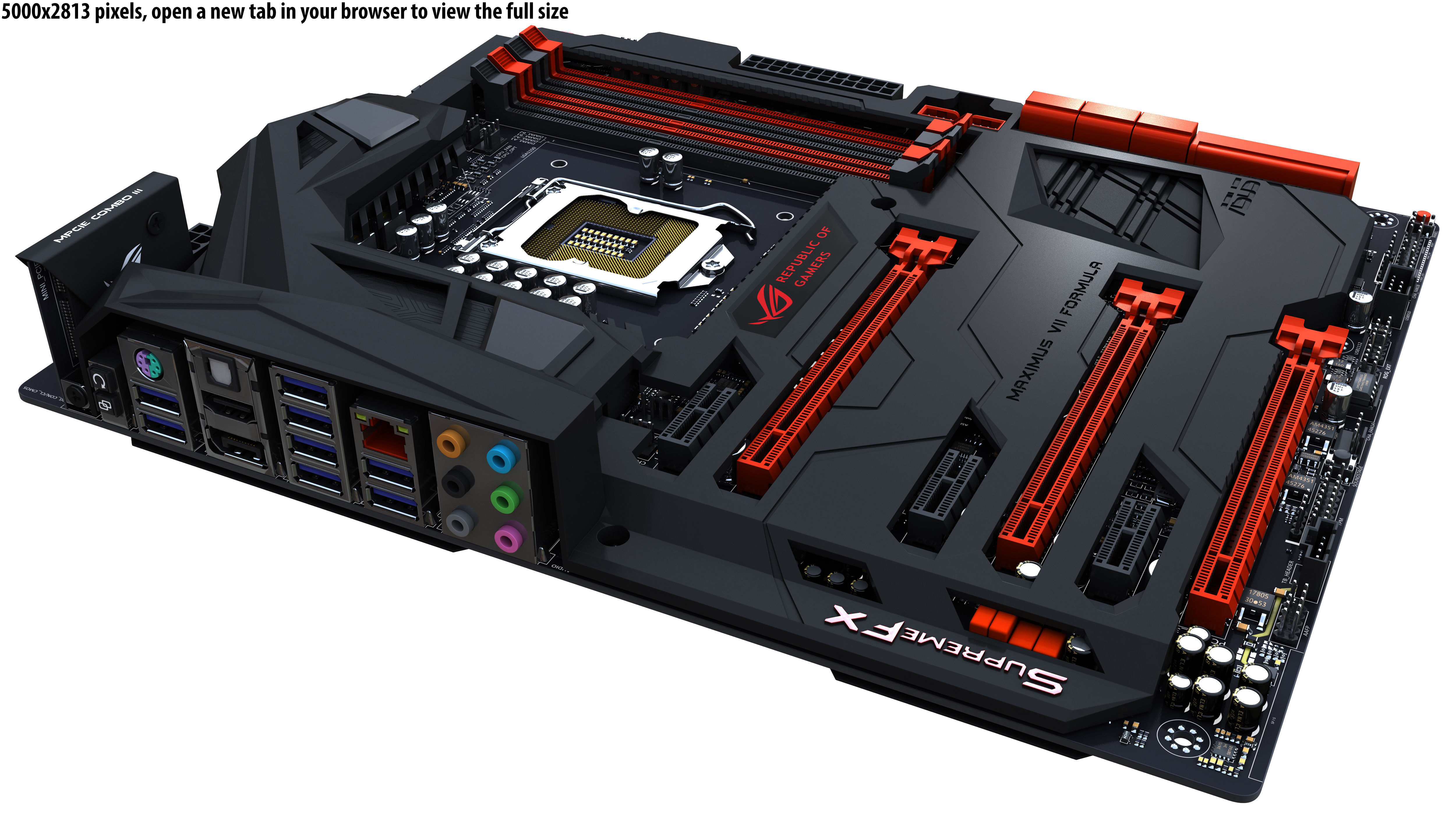 ASUS Maximus VII Formula 3D model | CGTrader