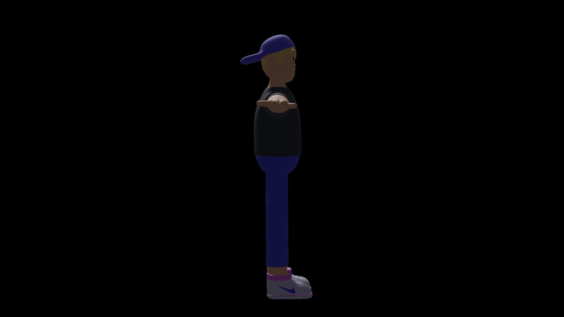 Cartoon guy free VR / AR / low-poly 3D model | CGTrader