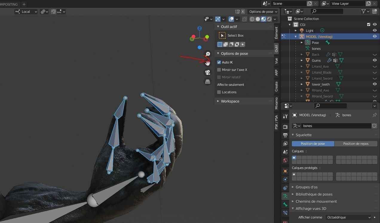RIOT RIG BLENDER free VR / AR / low-poly 3D model animated rigged ...