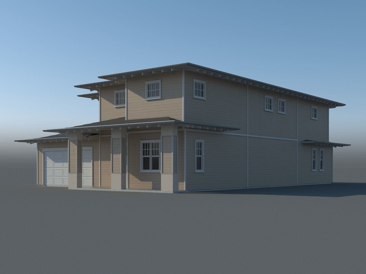 Generic House 007 3D model | CGTrader