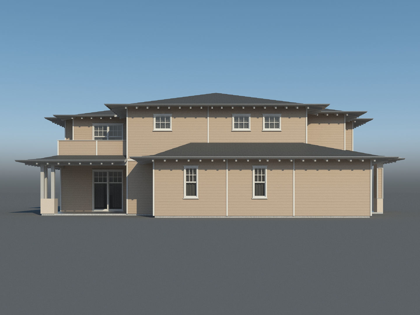 Generic House 007 3D model | CGTrader