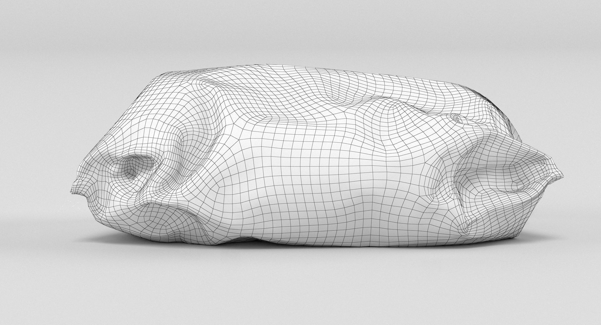 Potato Chip Crisp Packet 3D model | CGTrader